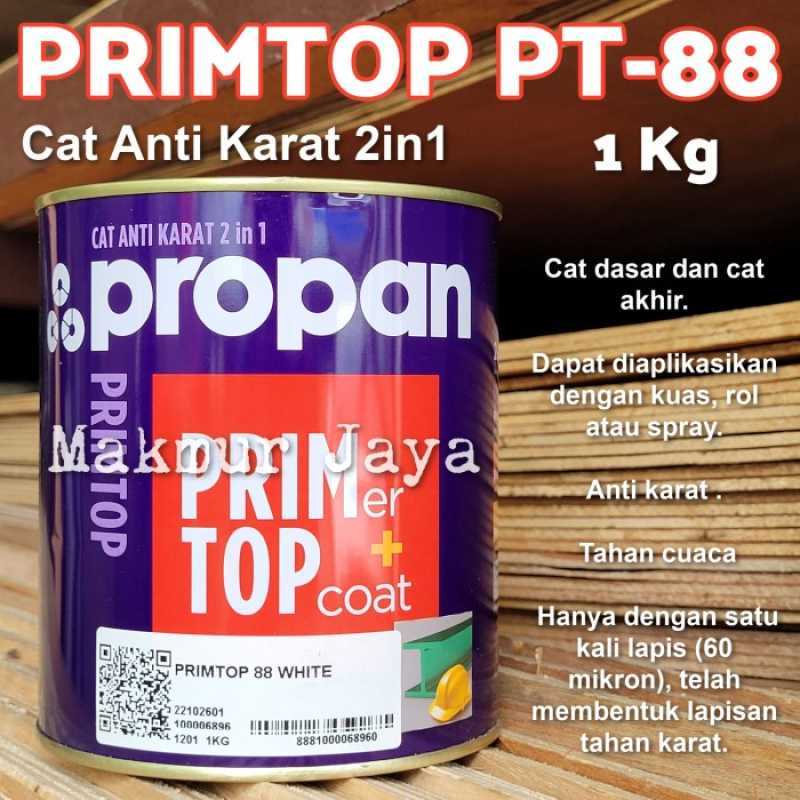Jual Propan Primtop Pt-88 Cat Besi Kayu Anti Karat 1kg - Forest Green ...