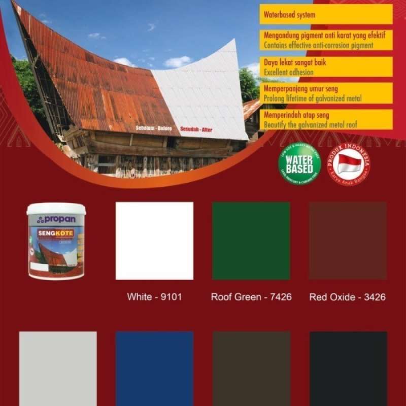 Jual Propan Sengkote Wb 1 Kg - Cat Seng - Cat Metal Termurah-cat Atap ...