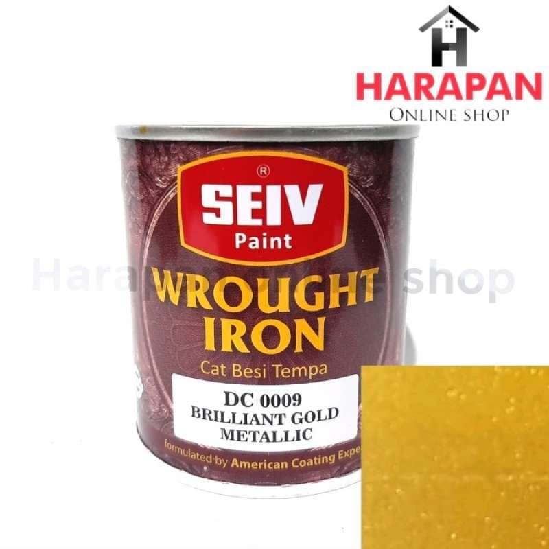 Jual Cat Seiv Wrought Iron Gold Cat Besi Tempa Emas Brilliant Gold ...