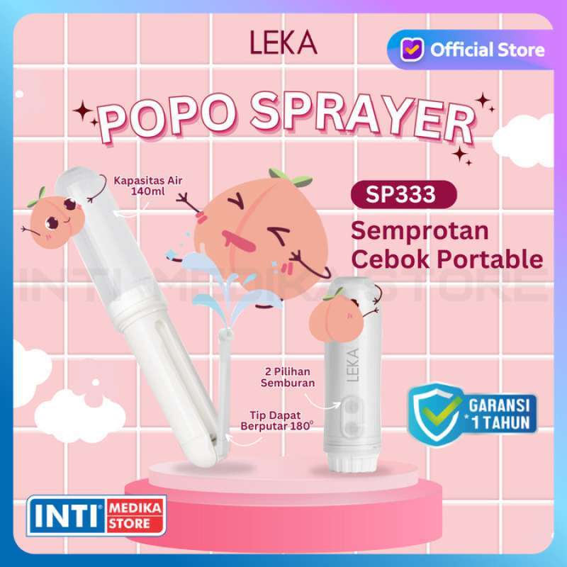 Jual Leka - Popo Spray Portable Bidet Toilet Travel Jet Shower Cebok ...