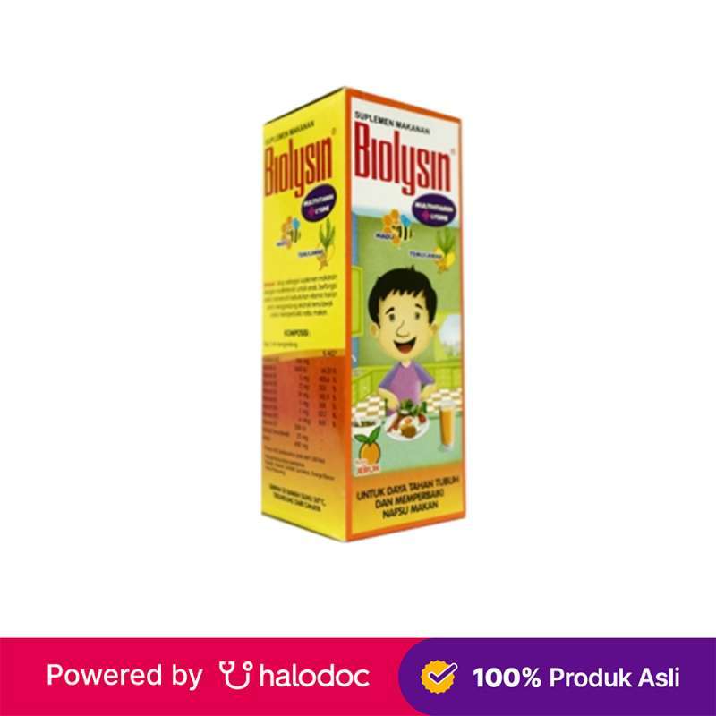 Jual Biolysin Sirup 100 Ml Di Seller Apotek Canon Depok - Mekarjaya ...