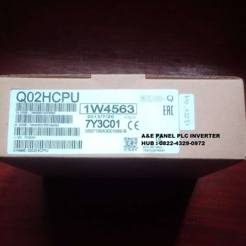 Jual Plc Mitsubishi Melsec Q02hcpu Q Q02h Cpu Qo2hcpu Series Di Seller ...