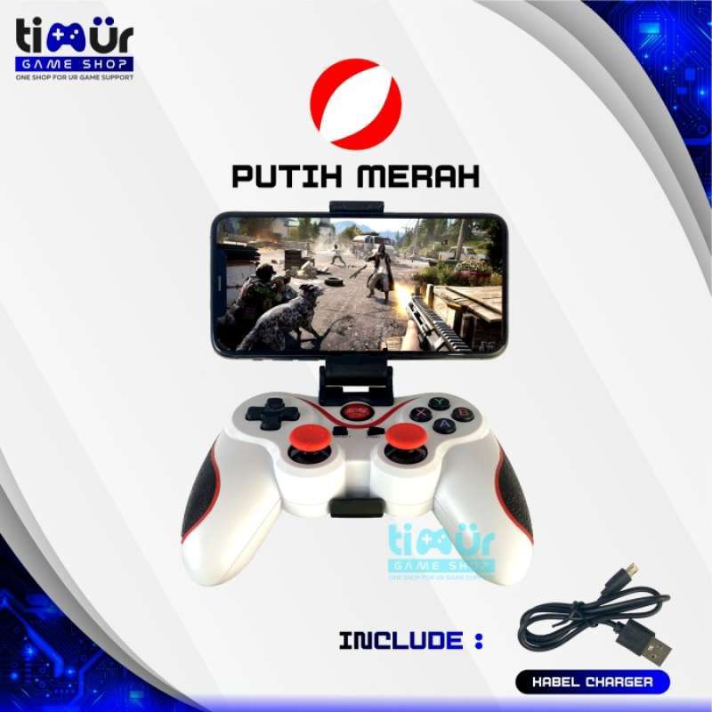 Promo Stik Stick Gamepad Wireless Joystick Bluetooth Hp Pc Laptop ...