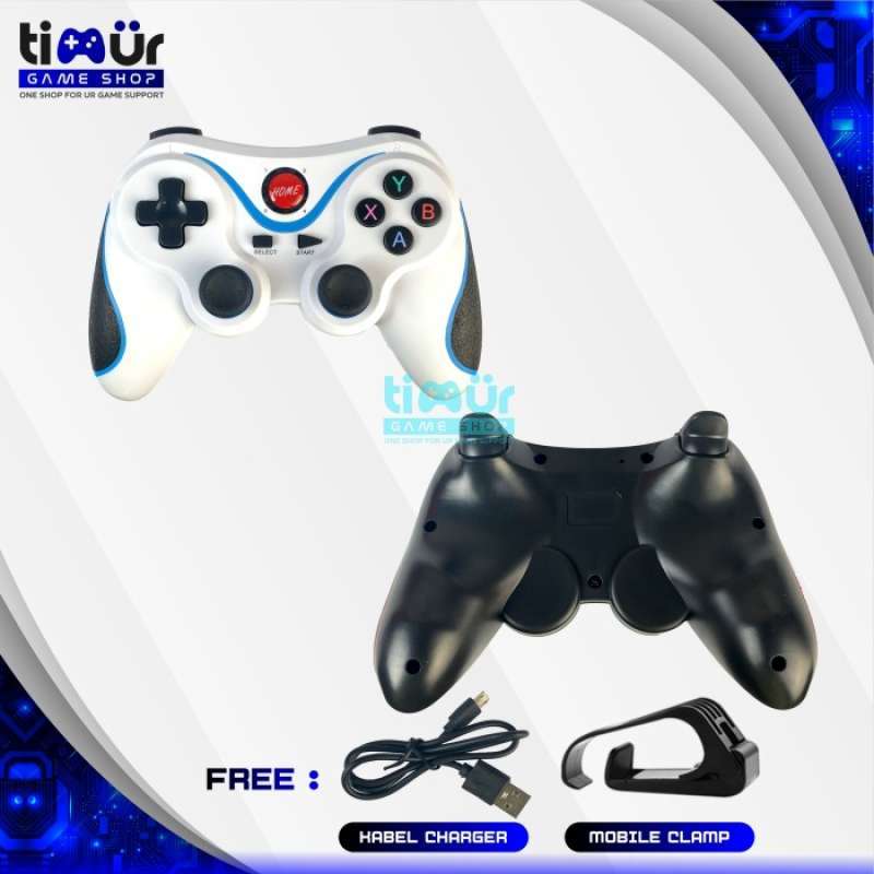 Promo Stik Stick Gamepad Wireless Joystick Bluetooth Hp Pc Laptop ...