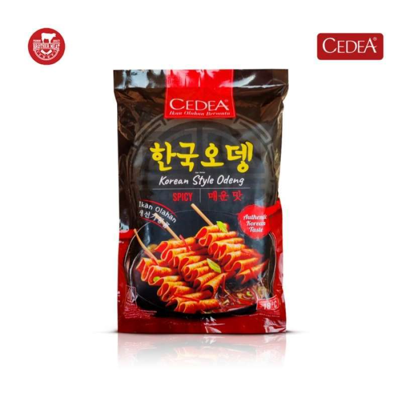 Promo Cedea Odeng Spicy 480gr, Korean Food Halal Diskon 23% Di Seller ...
