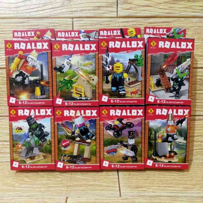Promo Mainan Balok Susun Edukatif Brick Figure Roblox Sl 89153 - 6 ...