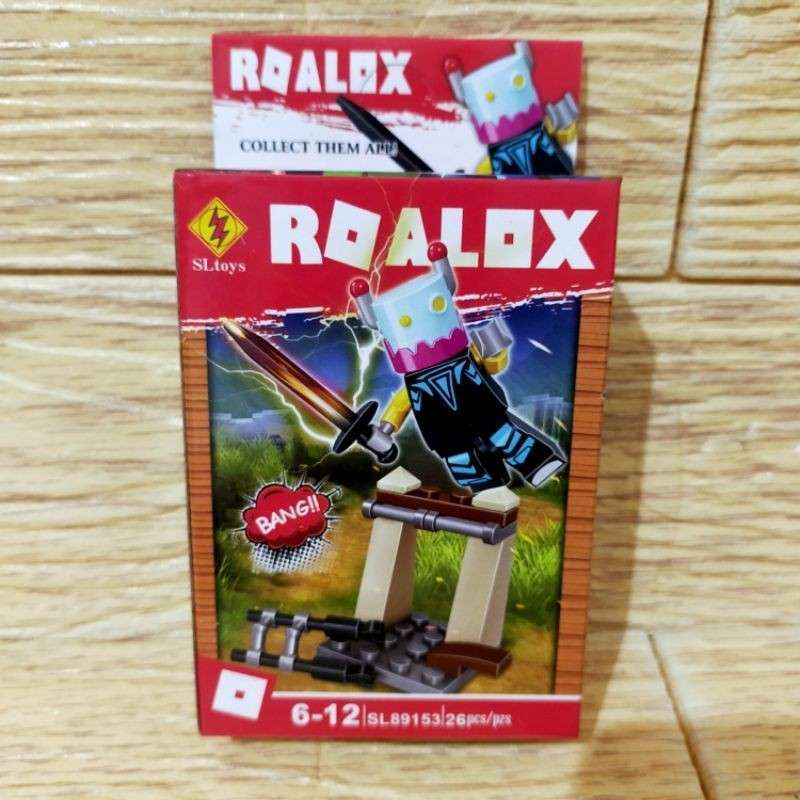 Promo Mainan Balok Susun Edukatif Brick Figure Roblox Sl 89153 - 2 ...