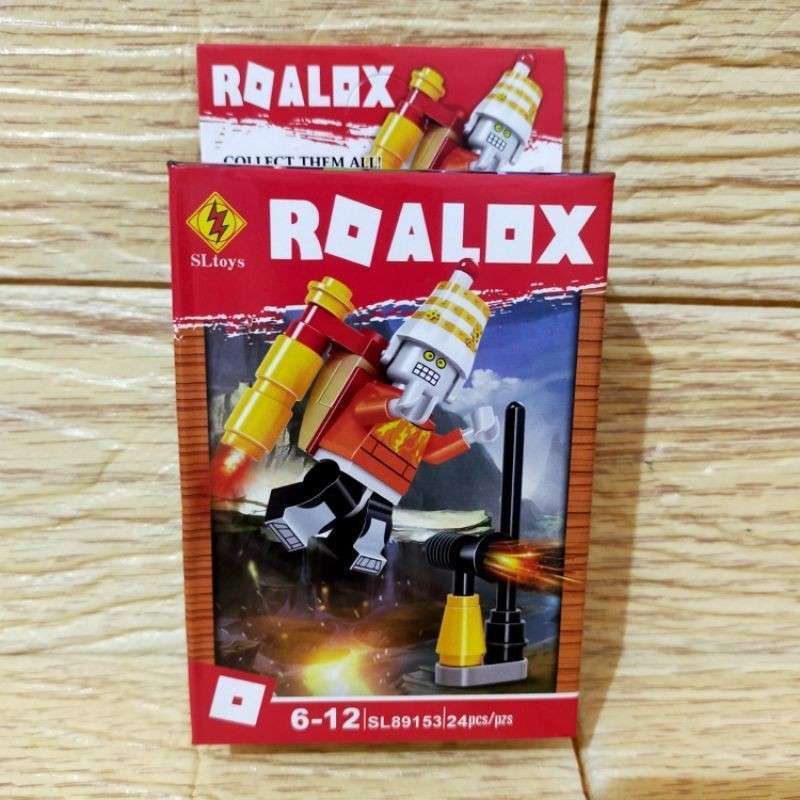 Promo Mainan Balok Susun Edukatif Brick Figure Roblox Sl 89153 - 3 ...