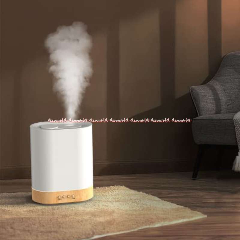 Jual Ultransmit 1.8l Diffuser Aromaterapi Ultrasonic Warna Putih White ...