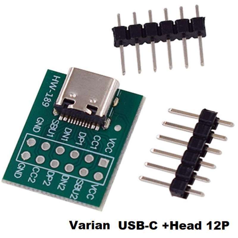 Jual Converter Usb Micro/type-c To Dip 2.54mm Pcb Adapter Socket ...