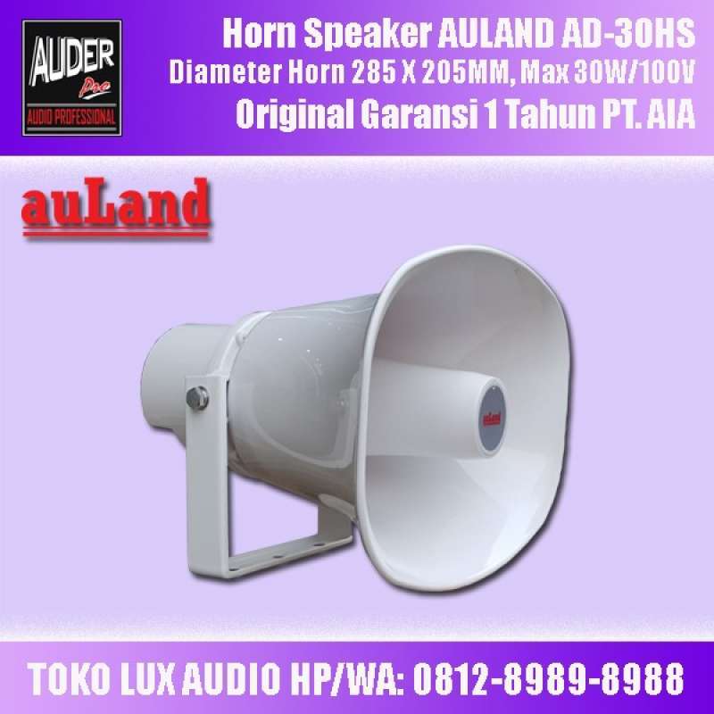 Promo Horn Speaker Untuk Lapangan Parkir Gedung Auland Ad-30hs 30 Watt ...