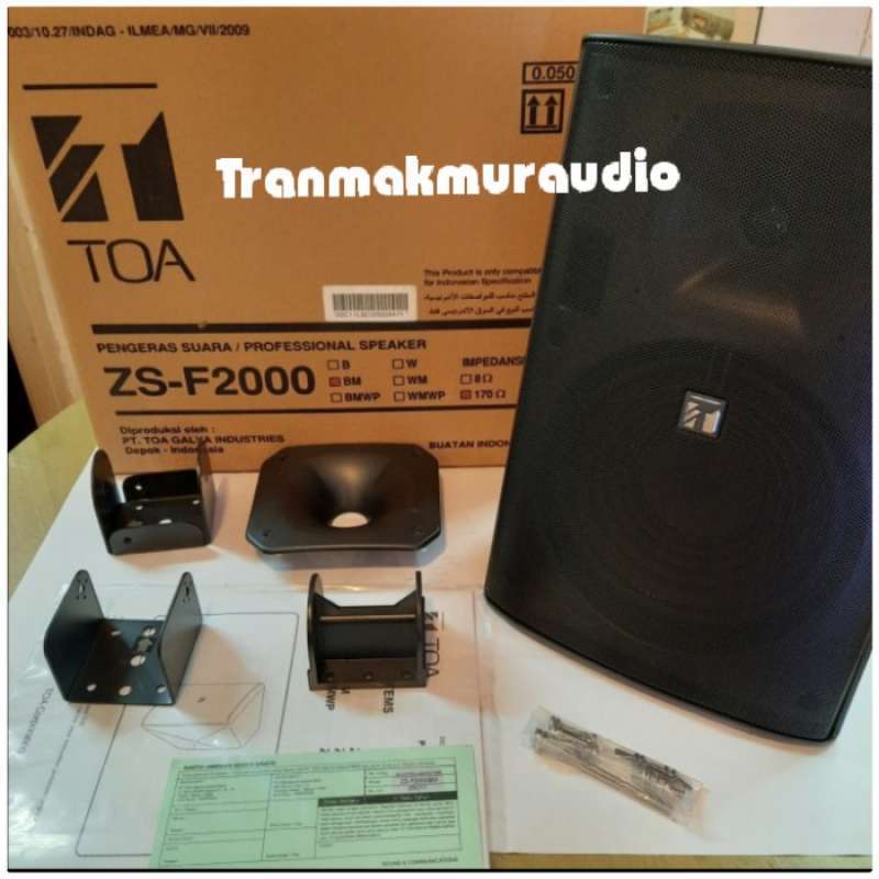 Promo Wall Speaker Toa Zs-f2000 Bm Original Diskon 23% Di Seller Ryoma ...