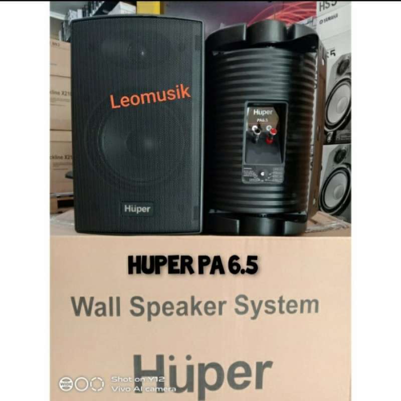 Promo Huper Pa 6.5 Inch Speaker Pasif Original /wall Speaker System ...