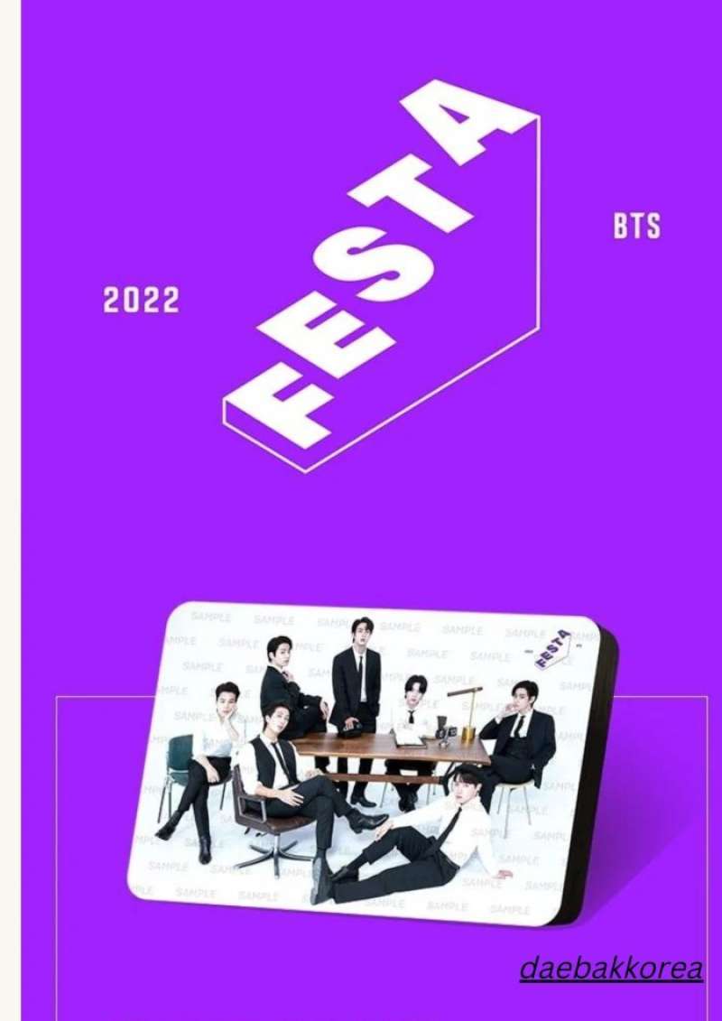 Promo Original Bts [2022 Festa] Photo Frame Big Hit (ready Stok) Diskon ...