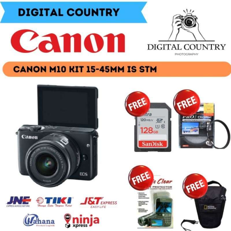 Promo Canon Eos M10 Kit 15-45mm Is Stm - Canon M10 Kit 15-45mm Is Stm ...