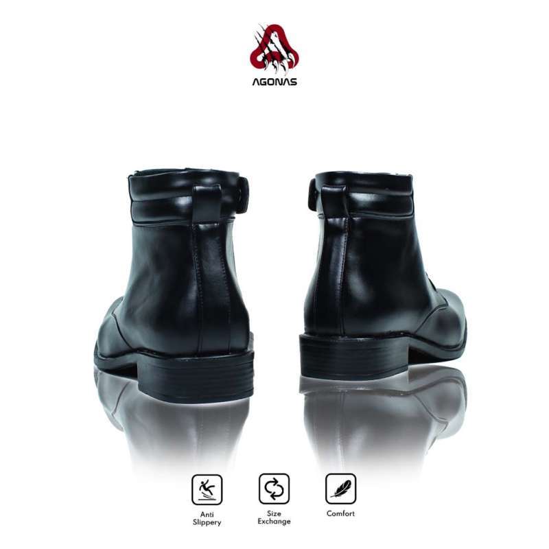 Promo Bossindo - Sepatu Pdh Formal Model Phobelack Warna Hitam Doff ...