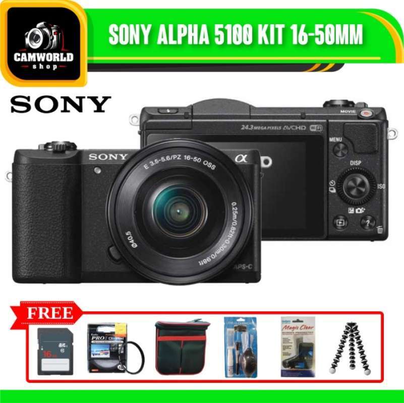 Promo Sony Alpha 5100 Kit 16-50mm - Harga Paketan Diskon 23% Di Seller ...