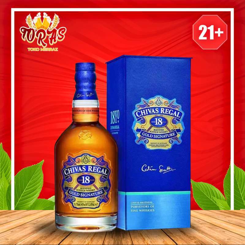 Promo Chivas Regal 18 Years Old Blended Scotch Whisky 700ml Diskon 29% Di Seller Toras Indo ...