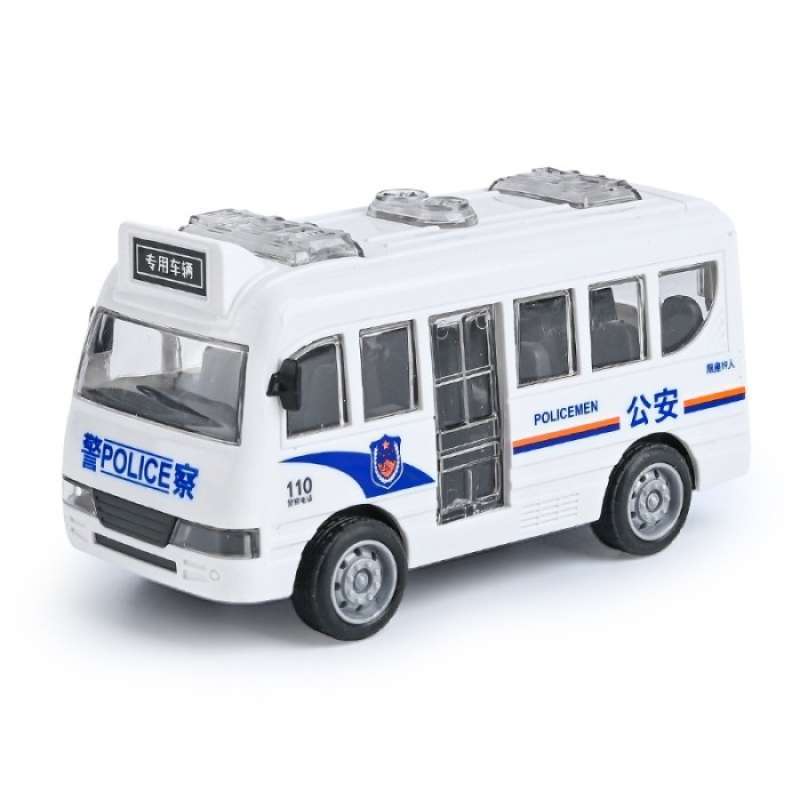 Promo Mainan Mobil Anak-anak Miniatur Bus Klasik Sekolah Simulasi Pintu ...