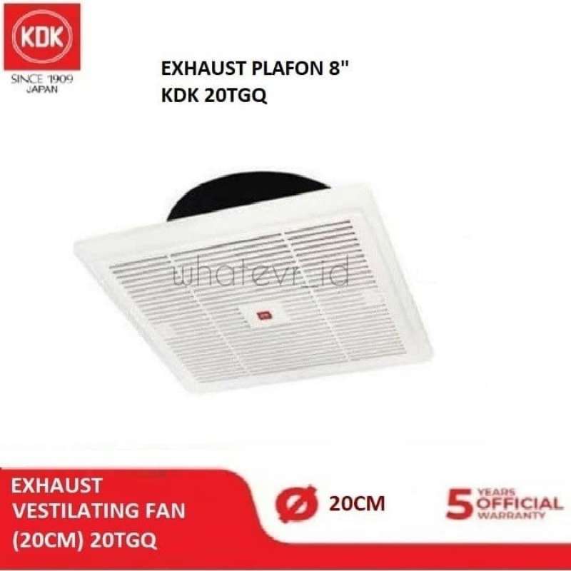 Promo Kdk Exhaust Fan Plafon 20tgq2 Ceiling Hexos 8 8inch 8 Inch ...