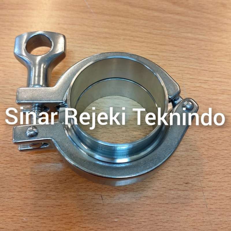 Promo Clamp Ferrule Sanitary Ss304 Complete Size 3/4 / Ferrule Set ...