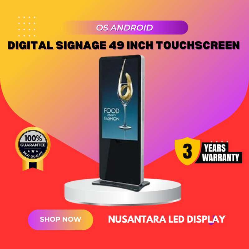Promo Digital Signage 49 Inch Android / Digital Banner / Digital Poster ...