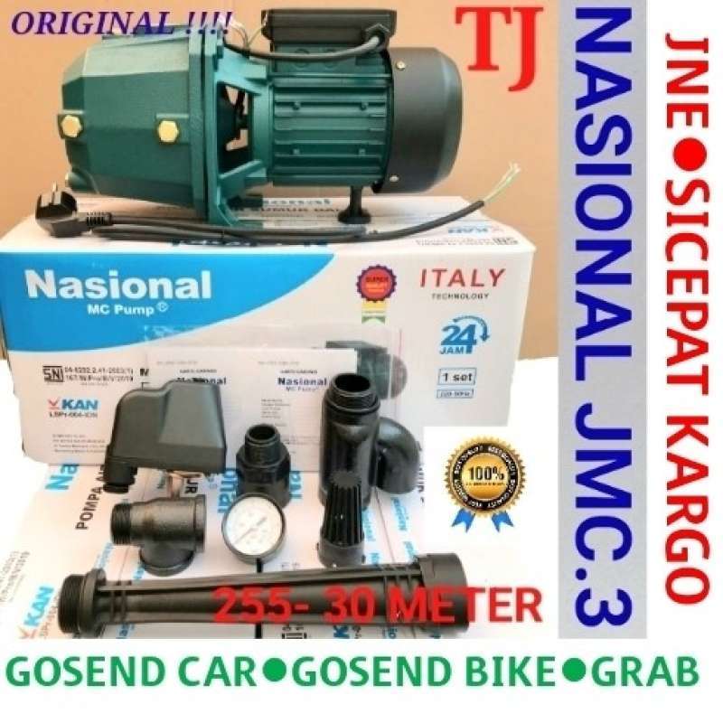 Promo Pompa Air Nasional 255 Dabalto 250 Watt Jet Pump Otomatis 30 ...
