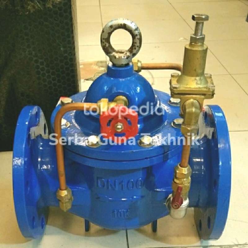 Promo Pressure Reducing Valve 4 Inch Jis 10k Flange Dn 100 Prv Gauge ...