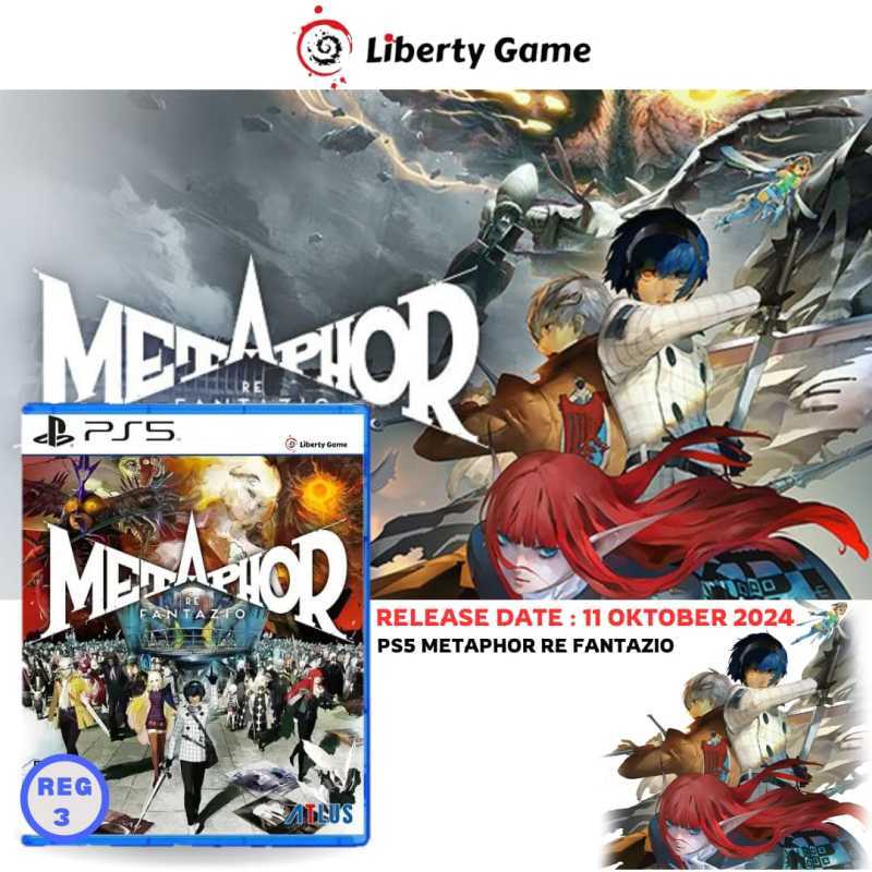 Jual Ps5 Metaphor Refantazio / Metaphor Re Fantazio Di Seller Liberty ...