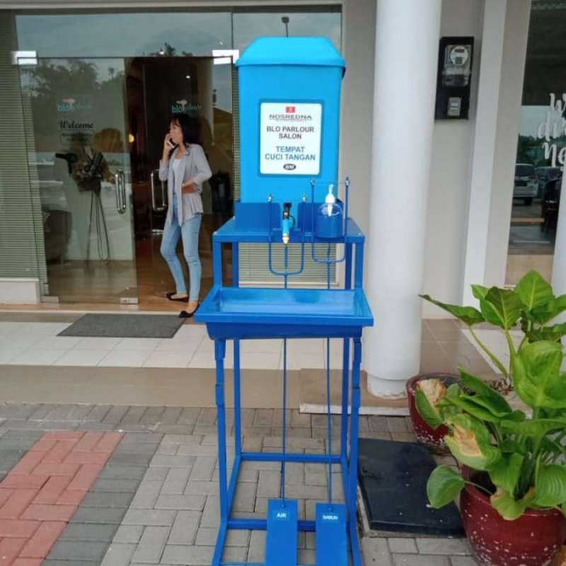 Promo Alat Cuci Tangan Knockdown Gm Baru Diskon 8% Di Seller Smartans ...