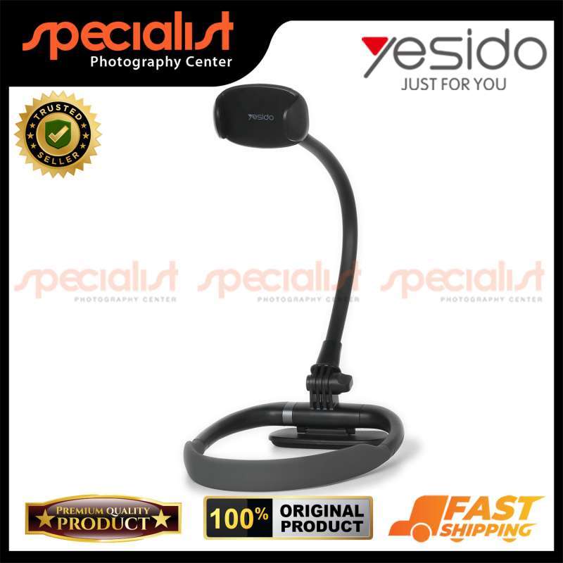 Jual Yesido Lazy Neck Desktop Phone Holder Flexible 360 Adjustment Di Seller Specialist ...