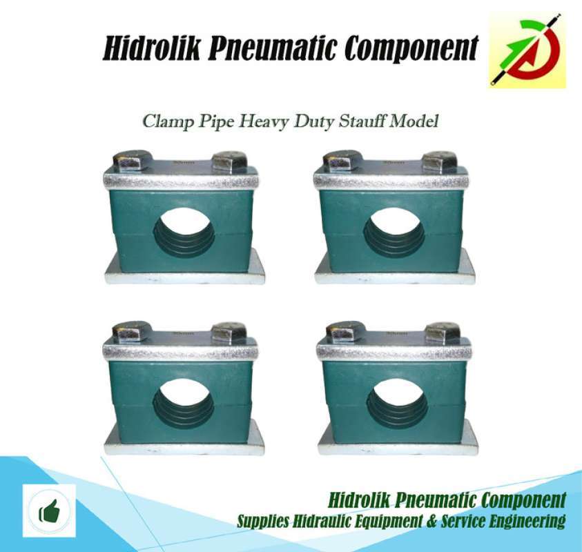 Promo Clamp Pipe Heavy Duty Stauff Model 42mm / Klem Pipa Oem Hidrolik ...