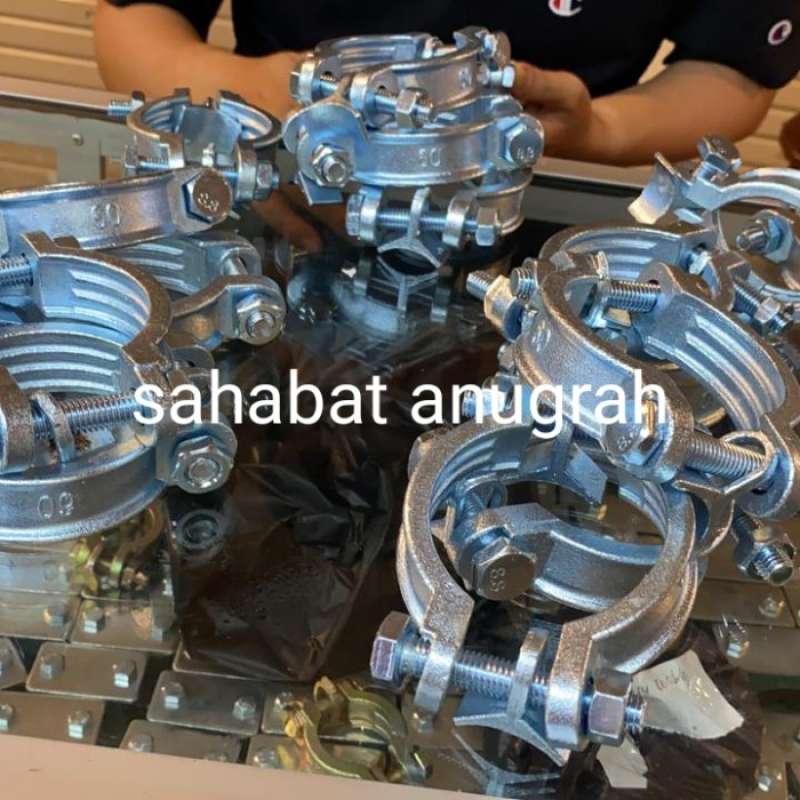 Promo Clamp Besi Heavy Duty 4 // Klem Double Bolt Sl-525 Diskon 23% Di ...