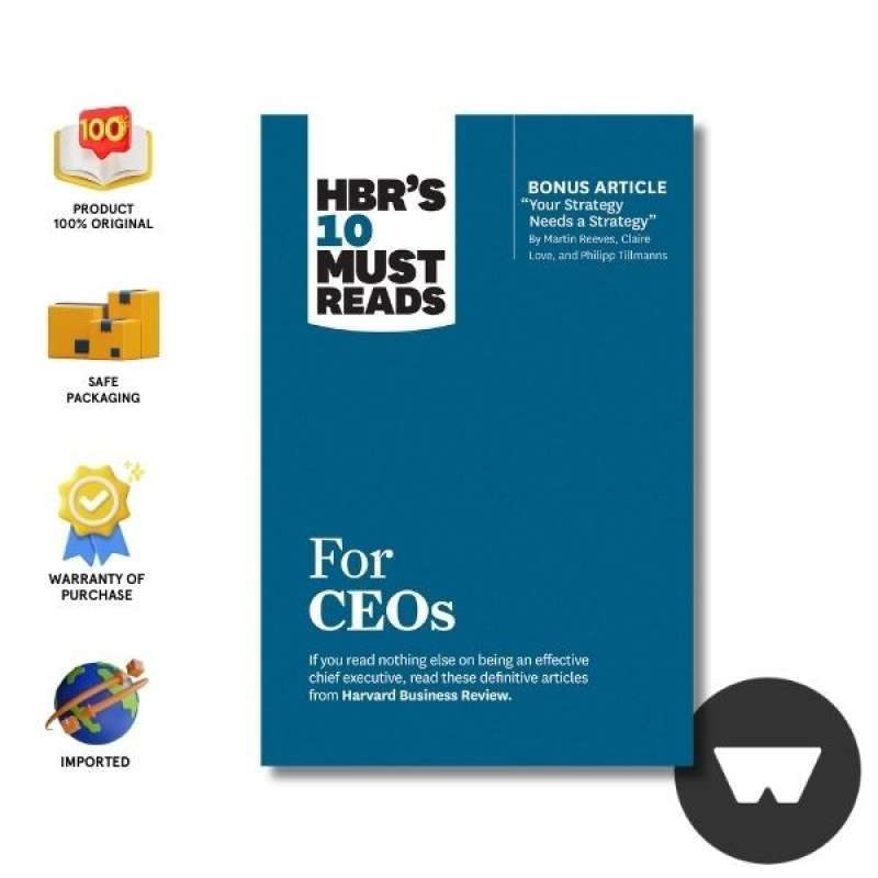 Promo Ori Harvard Business Review - Hbr's 10 Must Reads For Ceos Diskon ...