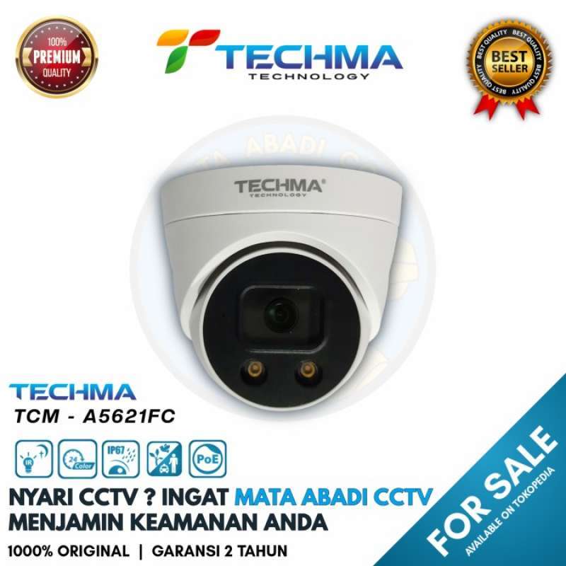 Promo Kamera Cctv Techma 2mp Indoor Camera Full Color Diskon 23% Di ...