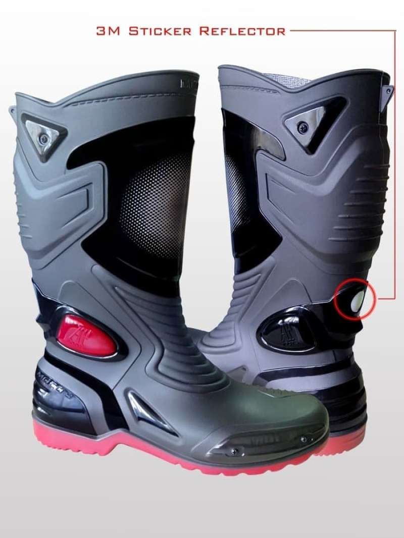 Promo Sepatu Boots Biker Motor Merek Ap Boot Moto 3 Diskon 23% Di ...