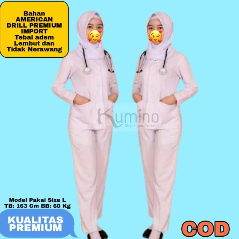 Jual Baju Perawat Baju Bidan Seragam Perawat Lengan Panjang Seragam ...