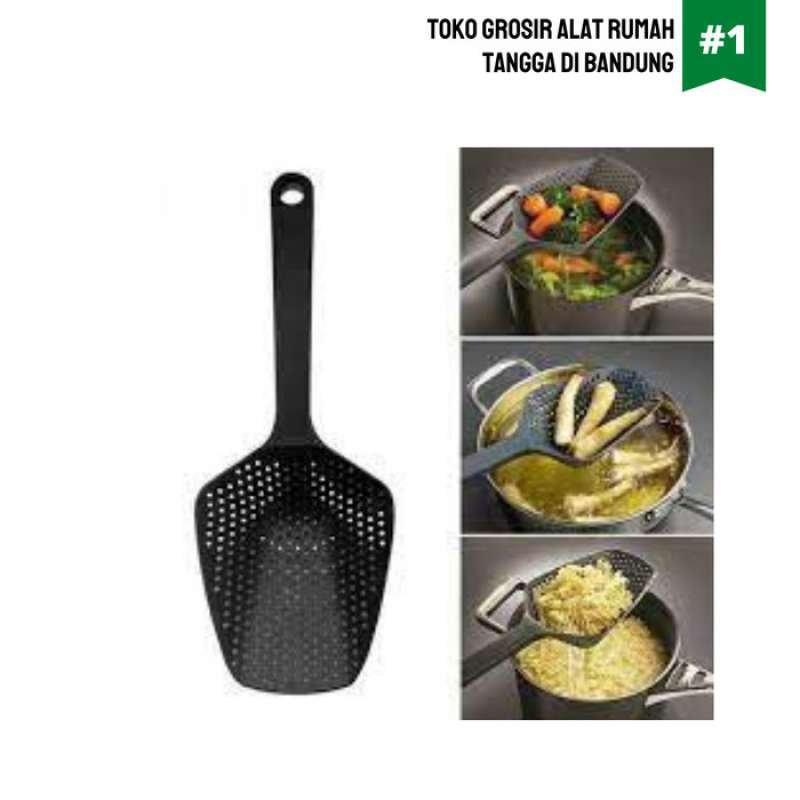 Promo Sendok Tiris Spatula Alat Masak Goreng Dapur Fry Food Mesh ...