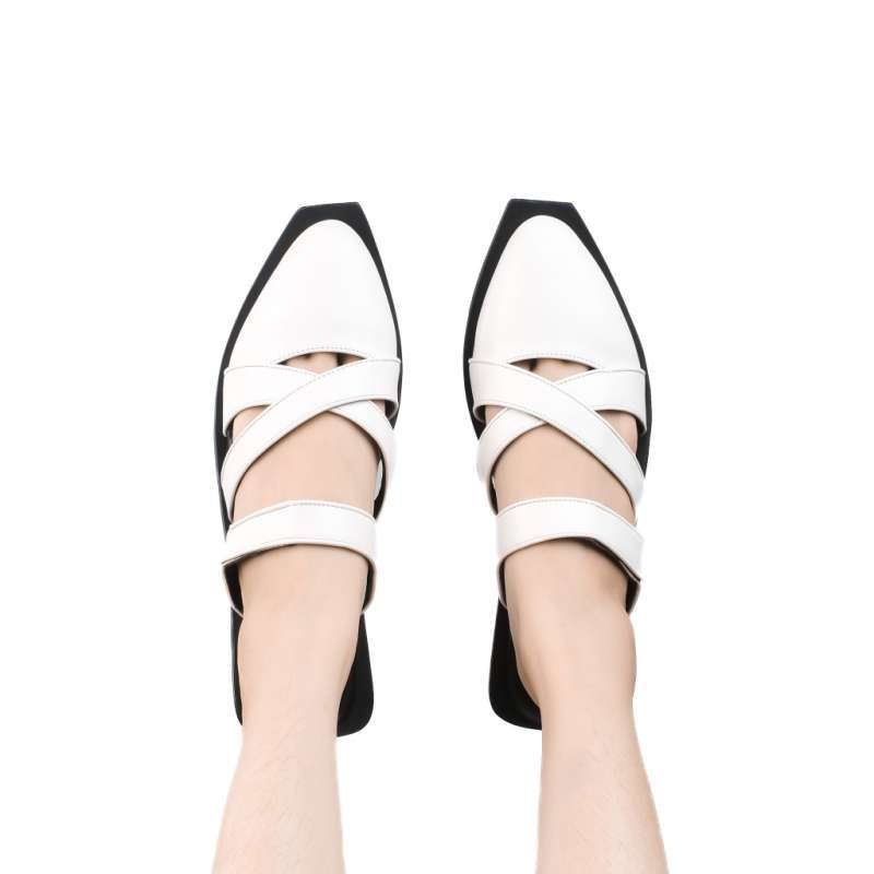 Promo Audy Jakarta Series White Mules Wanita - 40 Diskon 27% Di Seller ...
