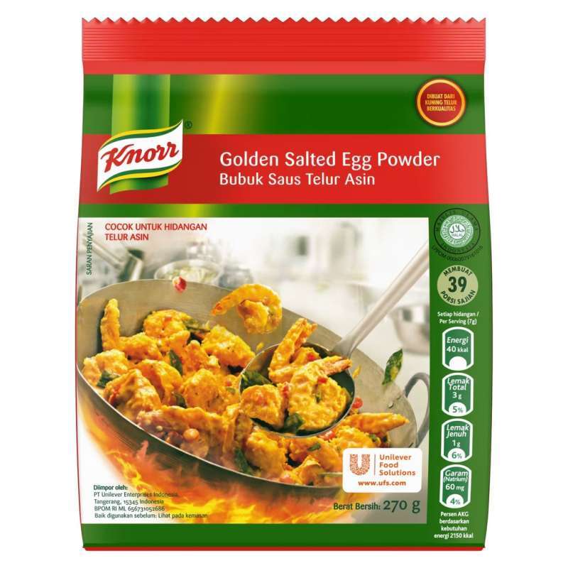 Jual Knorr Golden Salted Egg 270 Gr Bumbu Rasa Telur Asin Di Seller ...