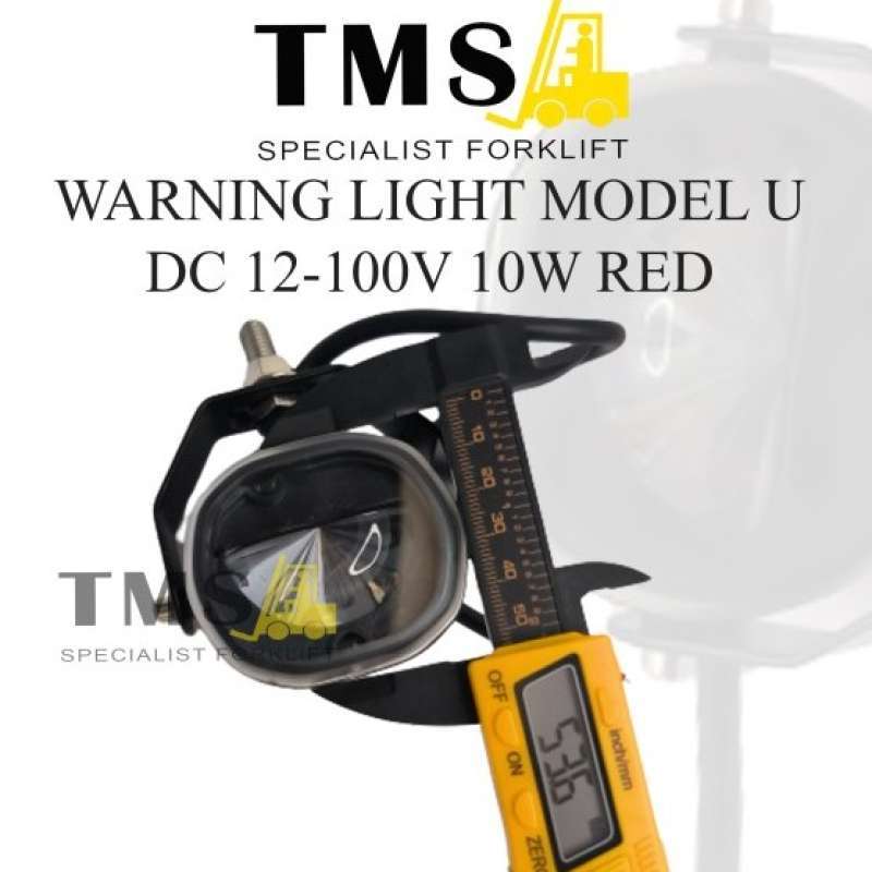 Promo Warning Light Model U Dc12-100v 10w Red Lampu Safety Merah Diskon ...