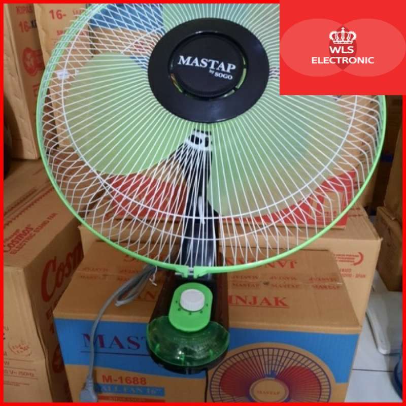 Promo Kipas Angin Dinding 12 Inch Mastap Wall Fan Diskon 23% Di Seller ...