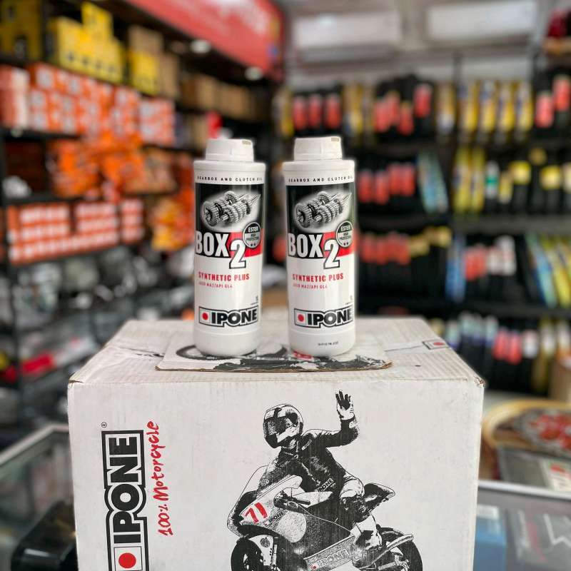 Jual 1dus Isi 15 Oli Ipone Box 2/oli Gearbox 2t Synthetic Plus Gl4 10w ...