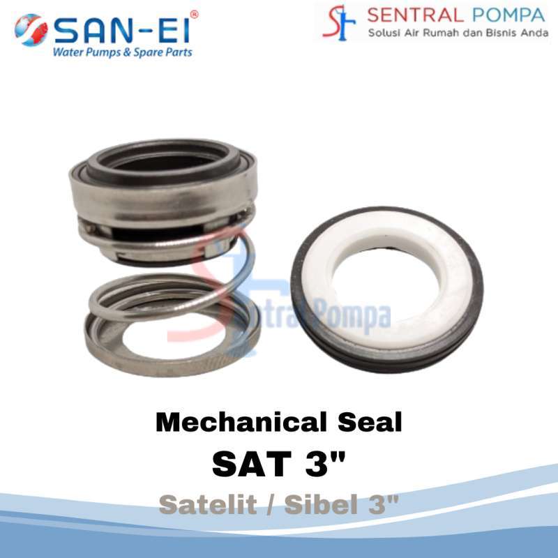 Promo Mechanical Seal Sat 3 Shaft Sil Mekanik Sibel Sparepart Pompa Submersible / Satelit 3 Inch ...