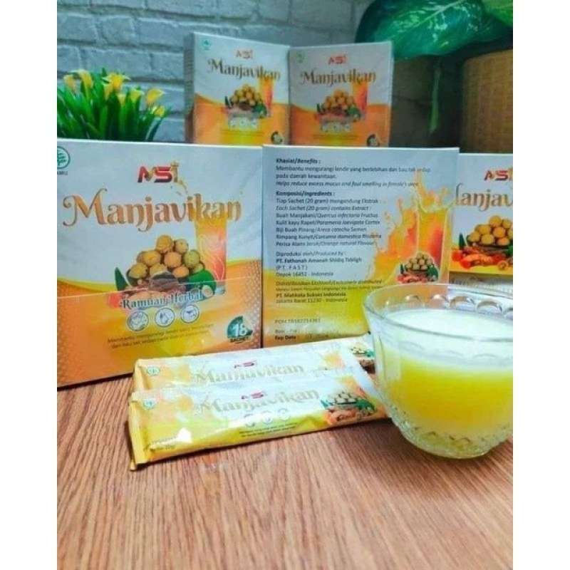 Jual 1 Box Manjavikan Jamu Keputihan Jamu Keset Jamu Rapet Jamu Sehat ...