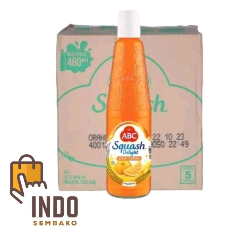Jual Sirup Abc Orange Dus Isi 12 Botol / Sirup Abc Jeruk Dus Isi 12 Btl ...