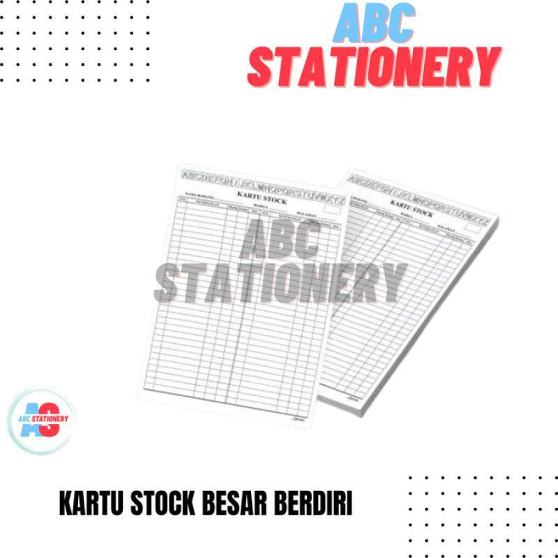 Jual Kartu Stok 🏷️ Original Terbaru, Terlengkap, & Harga Termurah ...