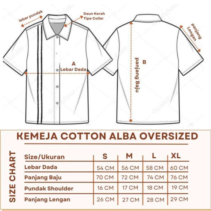 Jual Beachwell Kemeja Pria Oversized Katun Lengan Pendek Resort Wear Alba Series All Varians Di ...