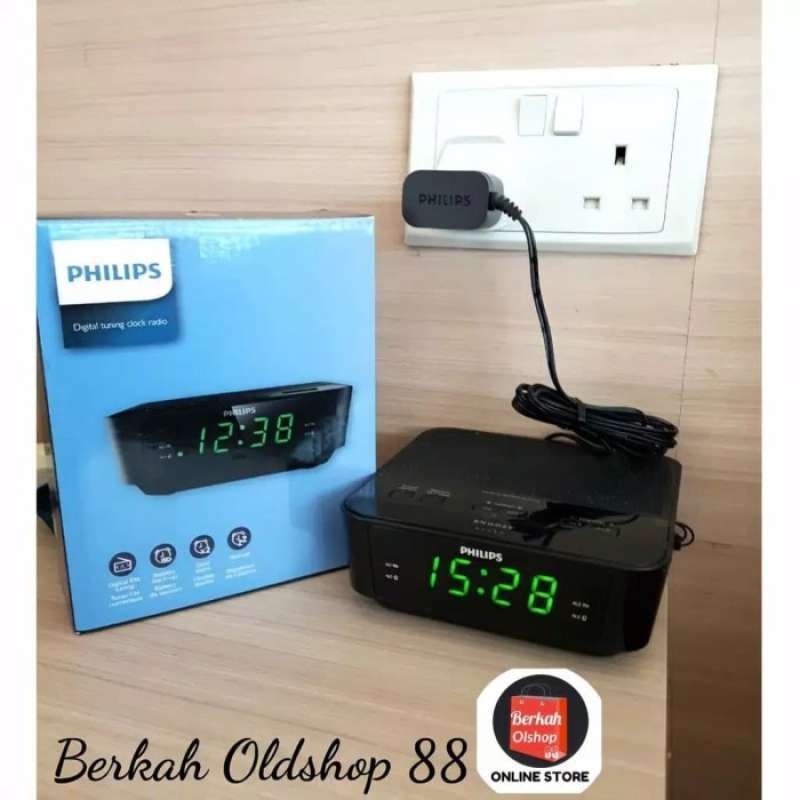 Jual Philips Digital Tunning Alarm Clock Aj-3116 Fm Radio - Aj 3116 Di Seller Winter ...