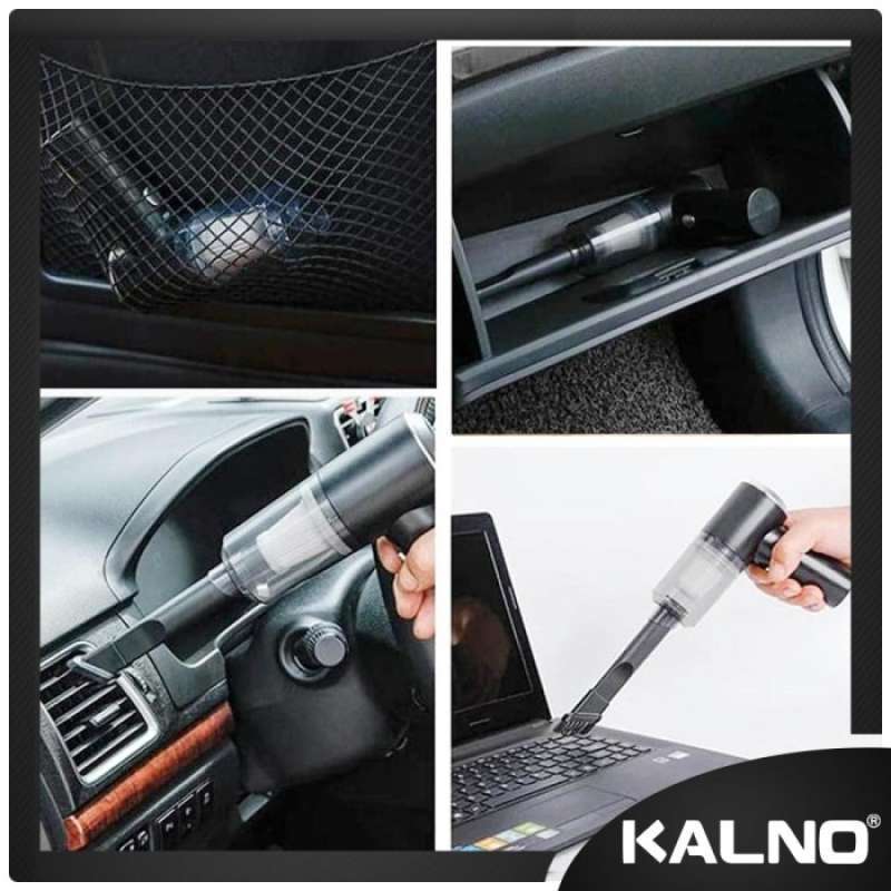 Jual Kalno 2 In 1 Vacuum Cleaner Portable Mini - Vacuum Charge C3001 Di ...